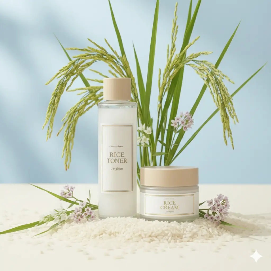 🌾 I'm From Rice Toner & Rice Cream Combo Set - ARN BD-Cosmetics